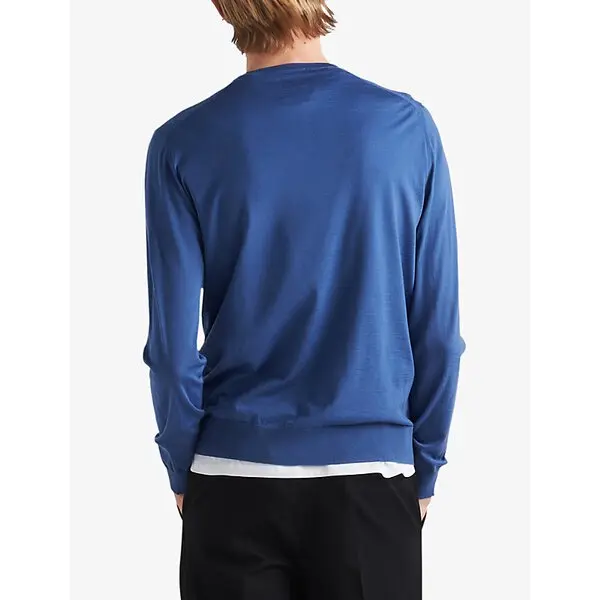 Prada Crewneck Regular-fit Wool Jumper