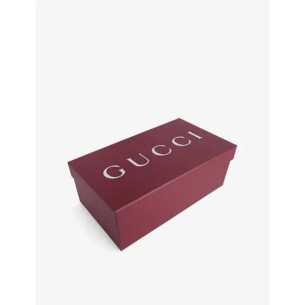 Gucci Gg-monogram Horsebit Leather Loafers