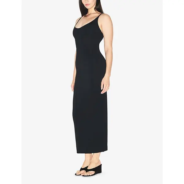 SKIMS Stretch-modal Maxi Dress