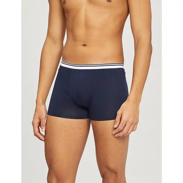 Zimmerli Pure Comfort Classic-fit Stretch-cotton Trunks