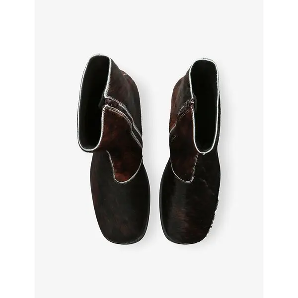 COLLEGIUM Stivale Leather Ankle Boots