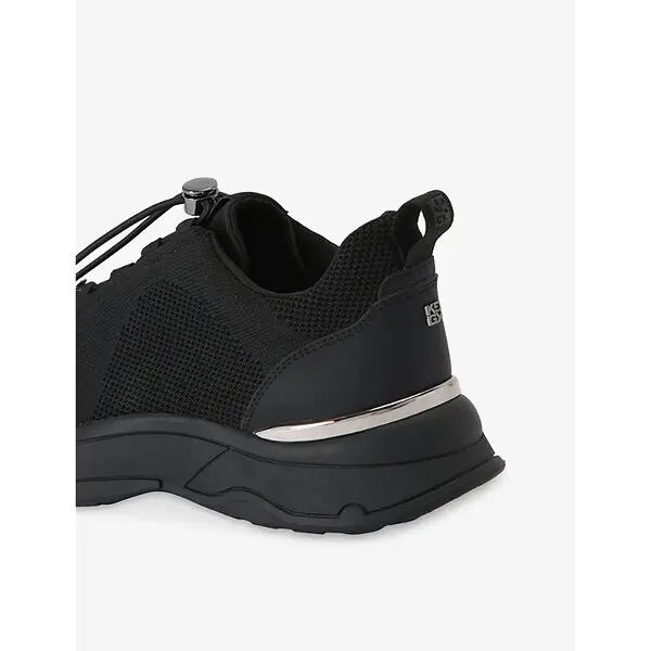 Kurt Geiger Toggle Fabric Trainers - Black/comb