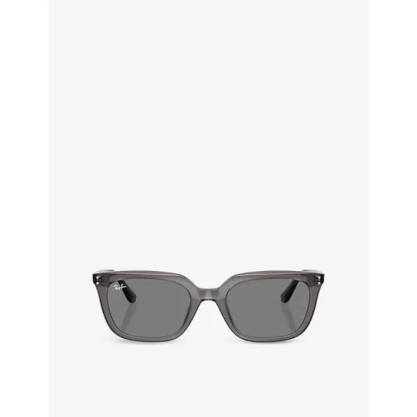 Ray-ban Square Frame Propionate Sunglasses - Grey