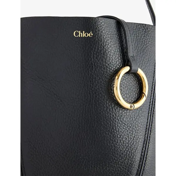 Chloé Spin Medium Leather Tote Bag