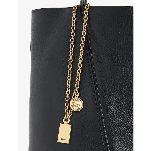 Chloé Spin Medium Leather Tote Bag