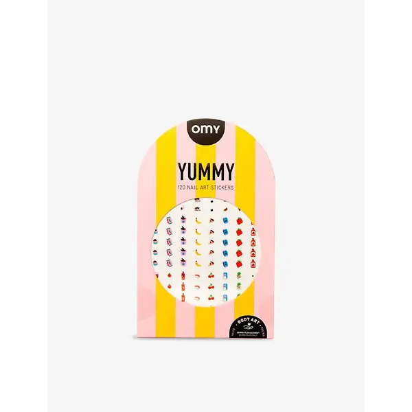OMY Pack Of 120 Nail Art Stickers - Yummy