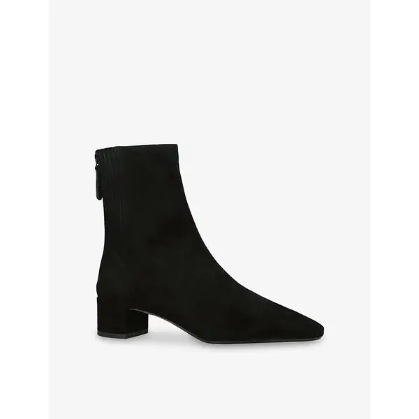 AQUAZZURA Saint Honoré 35 Suede Combat Boots