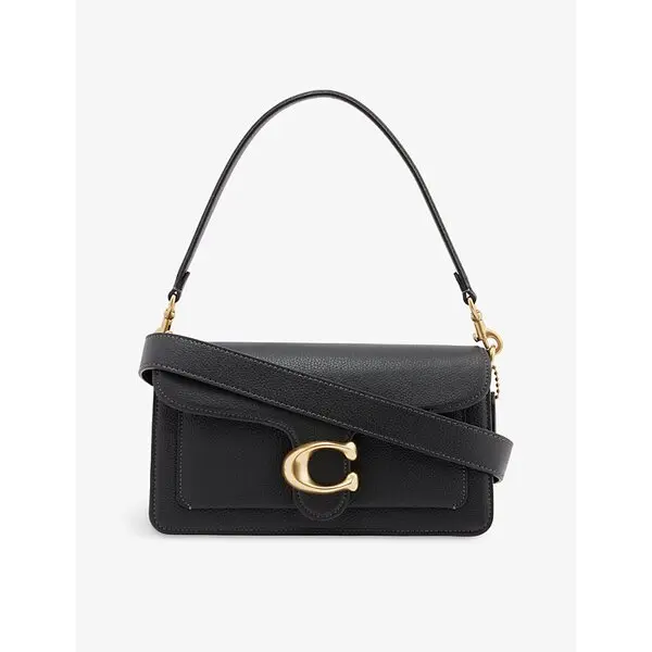 COACH Tabby 26 Pebbled-leather Shoulder Bag - B4/black