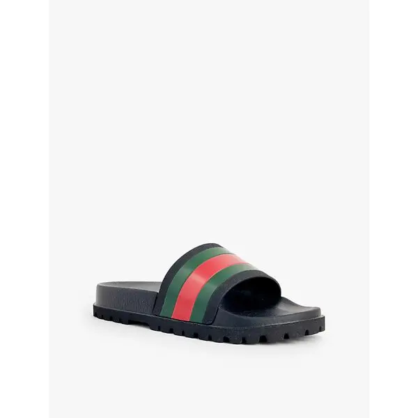 Gucci Pursuit Treck Rubber Slides