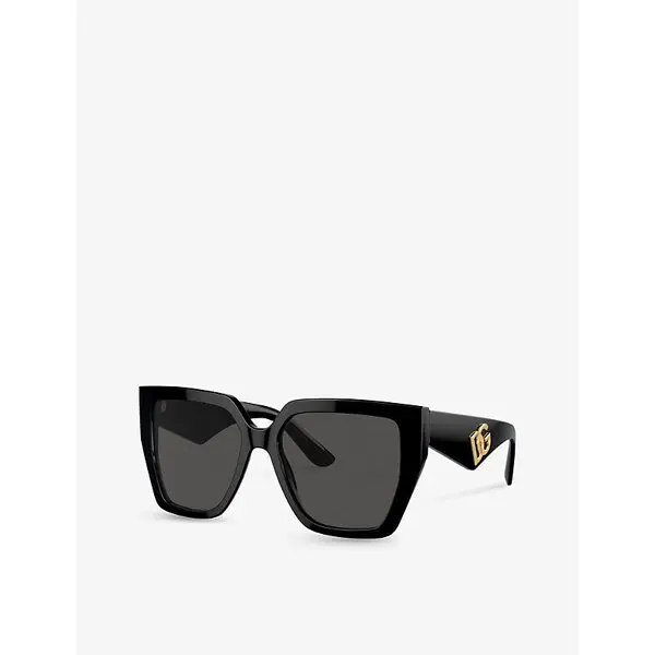 Dolce & Gabbana Square-frame Acetate Sunglasses - Black