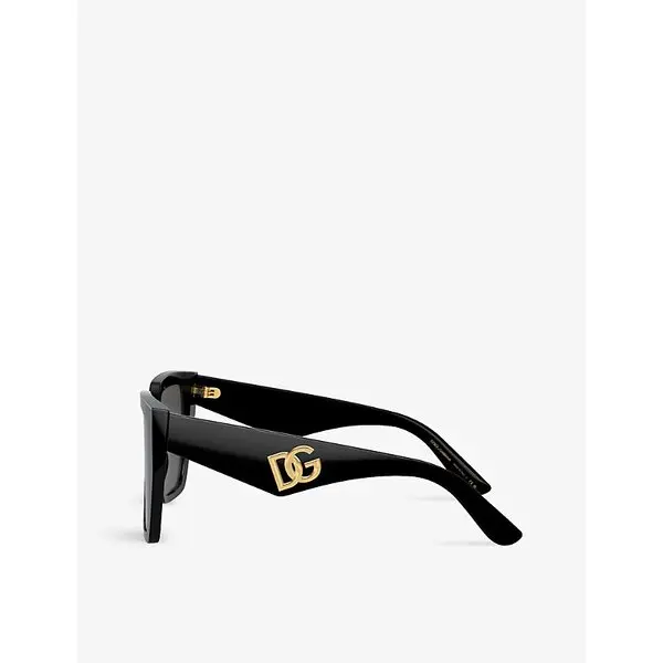 Dolce & Gabbana Square-frame Acetate Sunglasses - Black