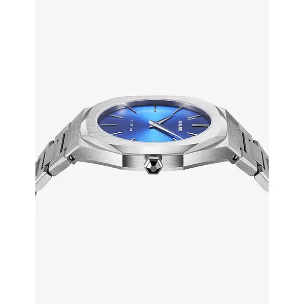 D1 MILANO Ultra Thin Bracelet Stainless Steel Quartz Watch - Blue