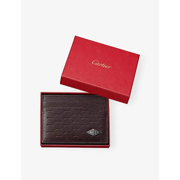Cartier Losange Leather Card Holder