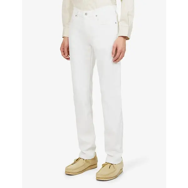 Paige Slim Straight-leg Stretch-denim Jeans