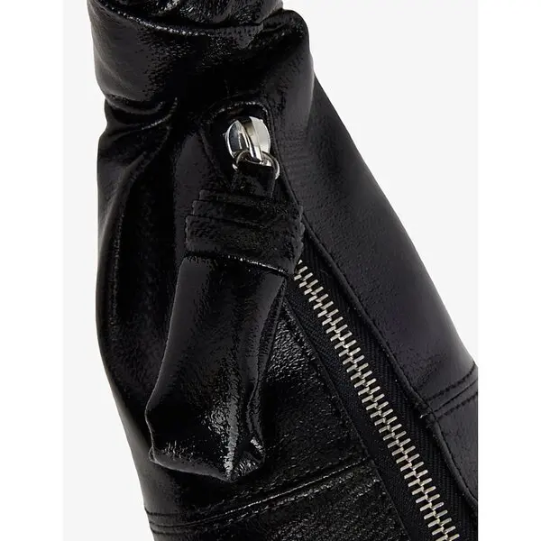 LEMAIRE Croissant Small Cotton-coated Bag - Black