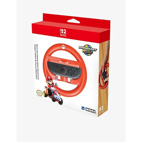 HORI Mario Kart Racing Wheel Nintendo Switch 2 Attachment - Red