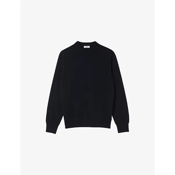 Sandro Long-sleeve Cashmere Jumper - Bleus