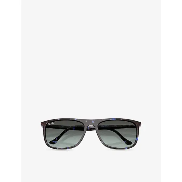 Ray-ban Rectangle-frame Acetate Sunglasses