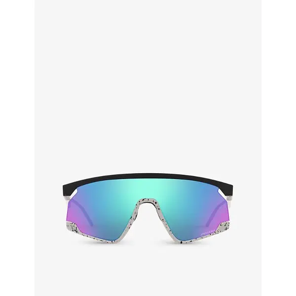 Oakley Rectangle-frame Acetate Sunglasses - Black