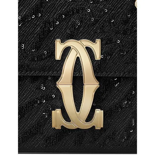 Cartier C De Mini Model Chain Shoulder Bag