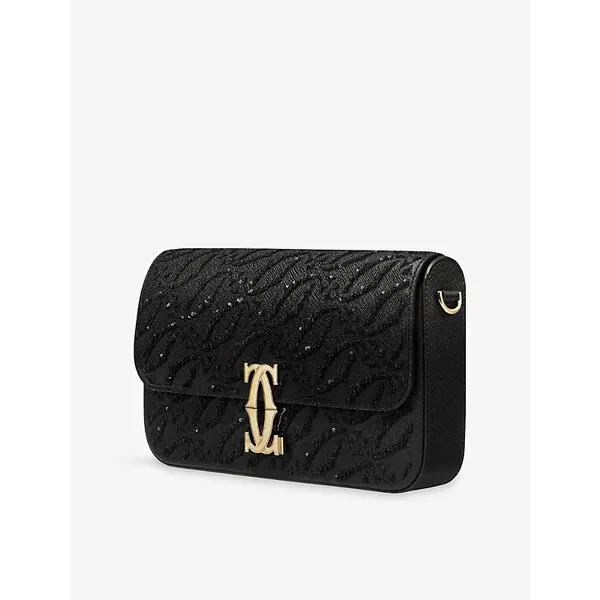 Cartier C De Mini Model Chain Shoulder Bag