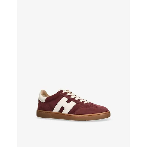 Hogan Suede Low-top Trainers - Wine