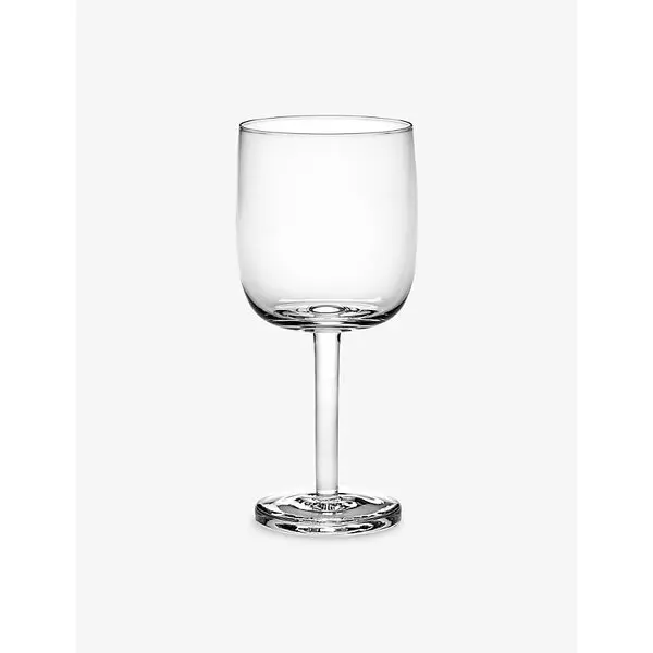 SERAX Piet Boon Base Red Glass - Transparent