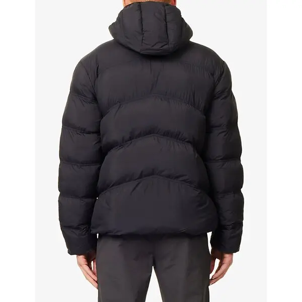 ARNE Chevron Hooded Puffer Jacket