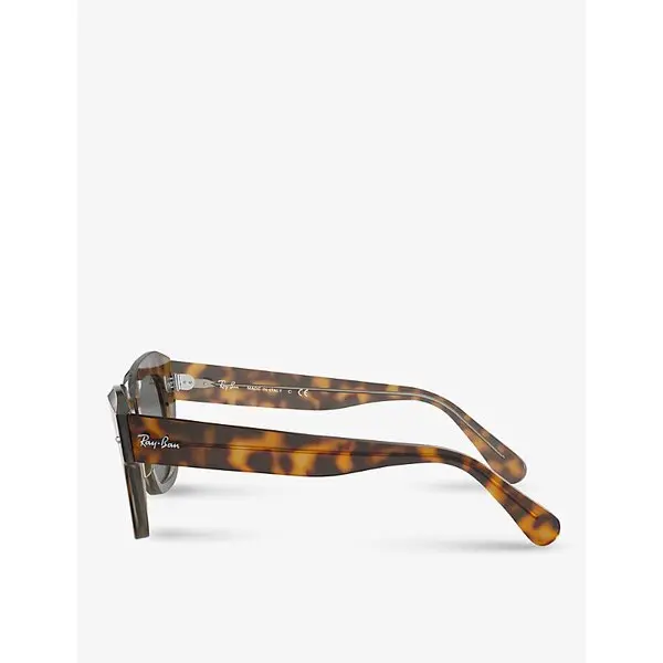Ray-ban Rectangular Frame Sunglasses - Brown