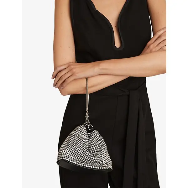 REISS Embellished Bracelet Pouch