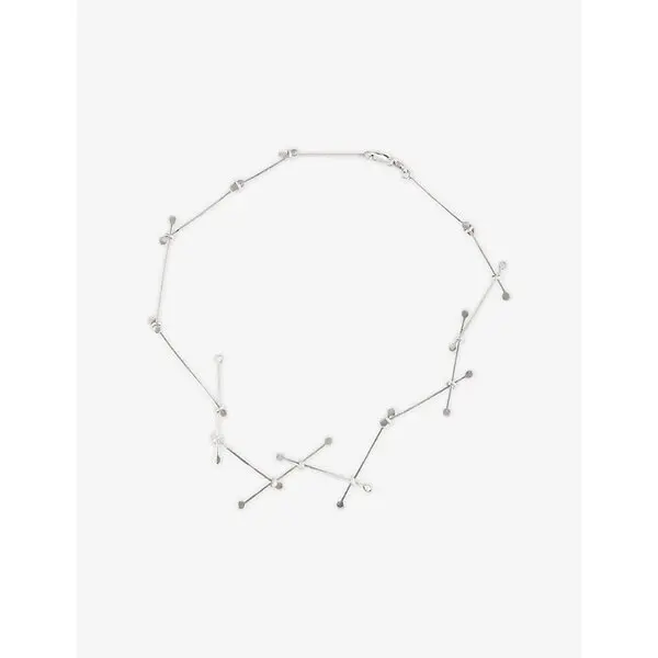 LA MAISON COUTURE Myriam Soseilos Kituna Chain Necklace - Silver