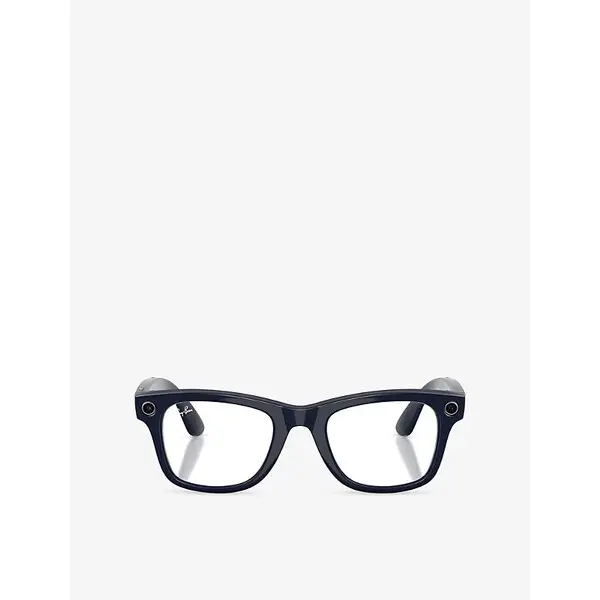 RAY-BAN META Square Frame Wayfarer Injected Meta Ai Glasses