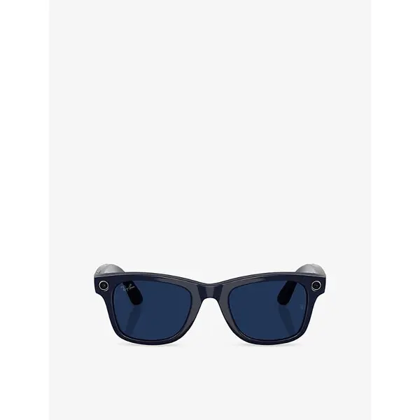 RAY-BAN META Square Frame Wayfarer Injected Meta Ai Glasses