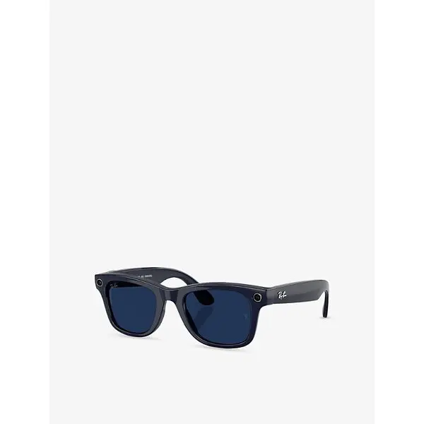RAY-BAN META Square Frame Wayfarer Injected Meta Ai Glasses