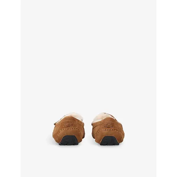 UGG Ascot Suede Loafers - Brown