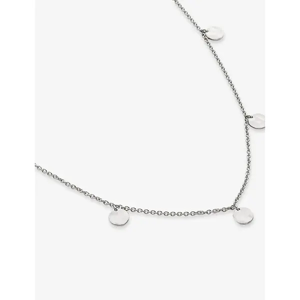 Monica Vinader Sterling Muse Station Necklace