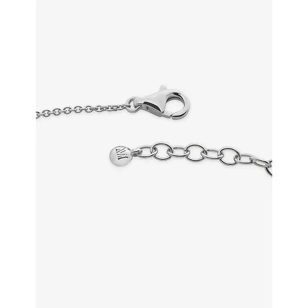 Monica Vinader Sterling Muse Station Necklace