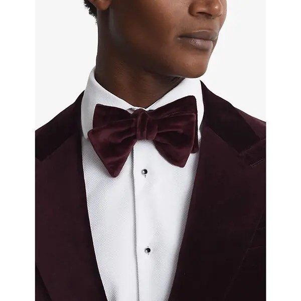 REISS Self-tie Velvet Bow Tie