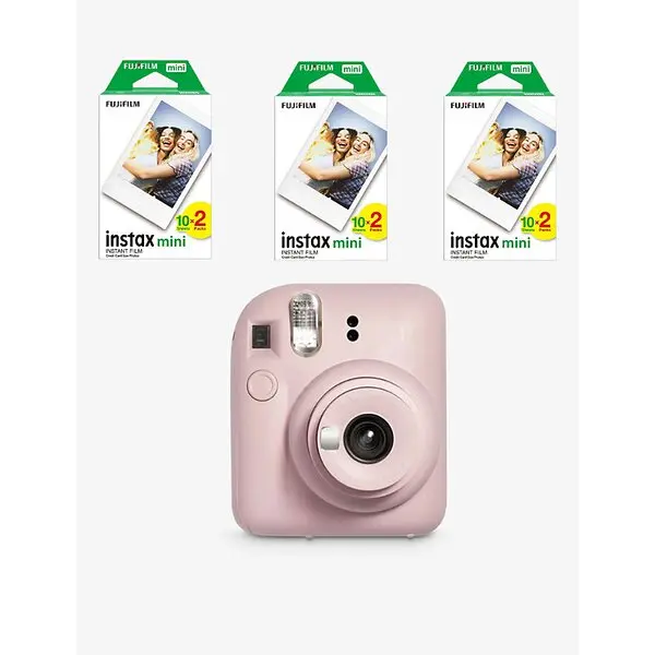 FUJIFILM Instax Mini 12 Film Bundle - Pink