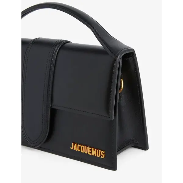 Jacquemus Le Grand Bambino Leather Top Handle Bag - Black