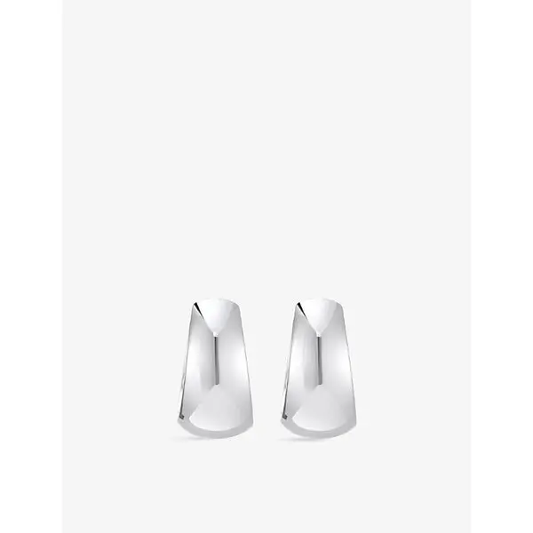 THOMAS SABO Trapezoidal Hoop Earrings - Silver