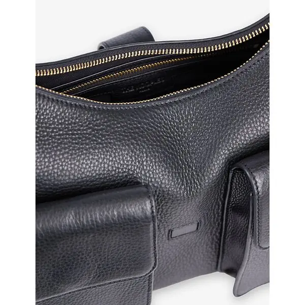 The Kooples Amelia Leather Shoulder Bag - Brown