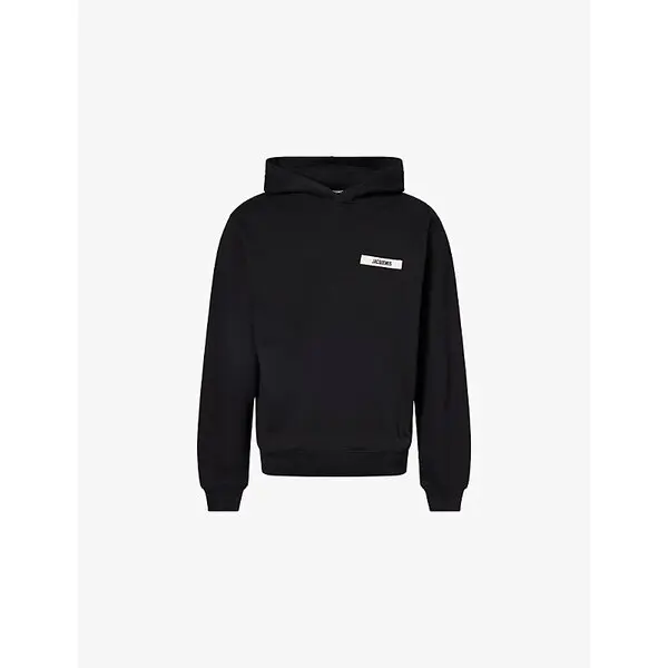 Jacquemus Le Hoodie Logo-tab Cotton Hoodie
