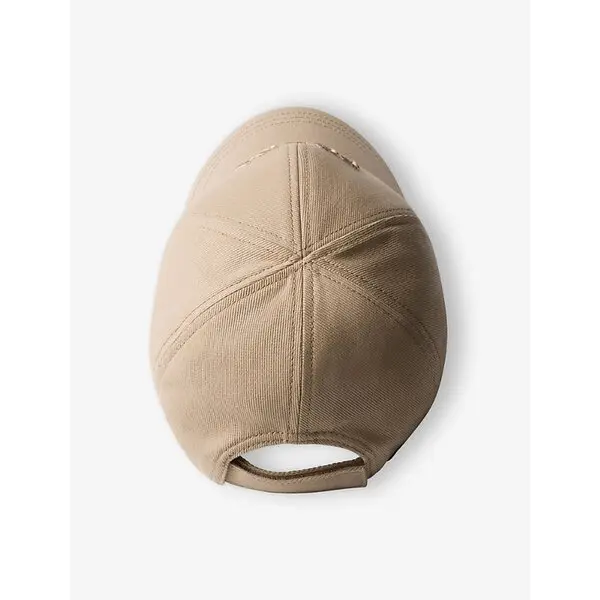 Prada Logo-embroidered Cotton-canvas Baseball Cap - Neutral