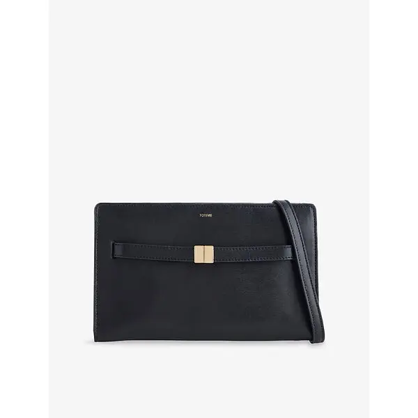 TOTEME Belted Leather Cross Body Bag