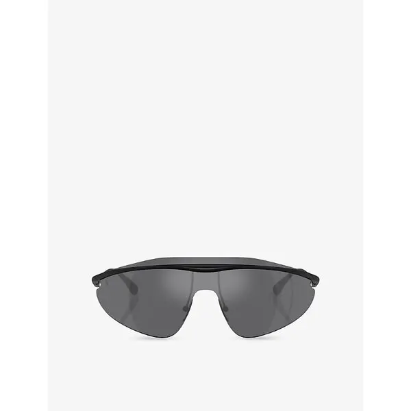 FERRARI Fh1015 Irregular-frame Sunglasses - Black