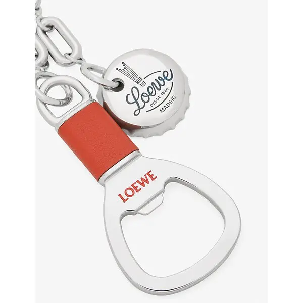 Loewe Branded Stainless-steel Bottle Opener Charm