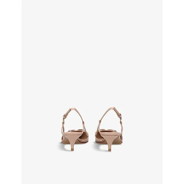 Valentino Garavani Vlogo Slingback Courts - Blush