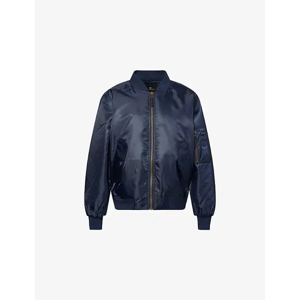 ANINE BING Leon Woven-shell Bomber Jacket