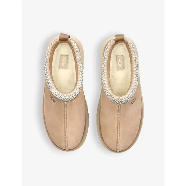 UGG Tazz Suede And Shearling Slippers